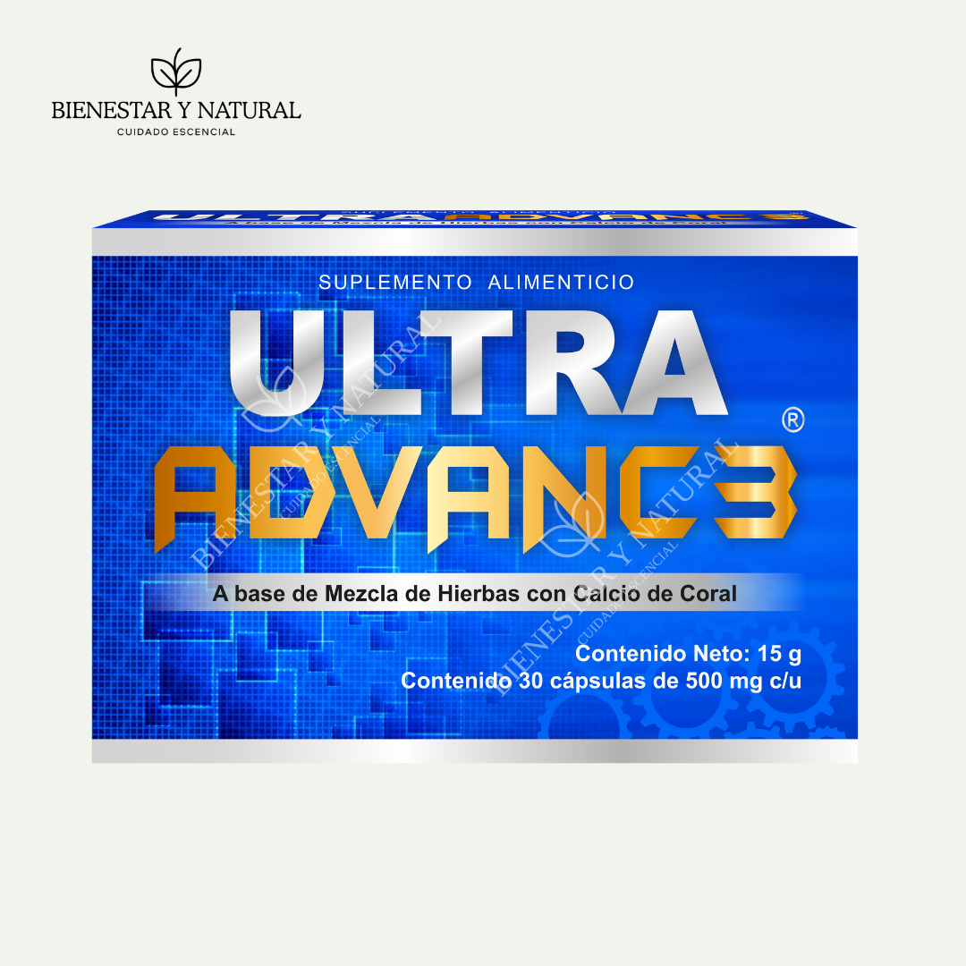 Ultra Advance c/ 30 cápsulas – Bienestar y Natural